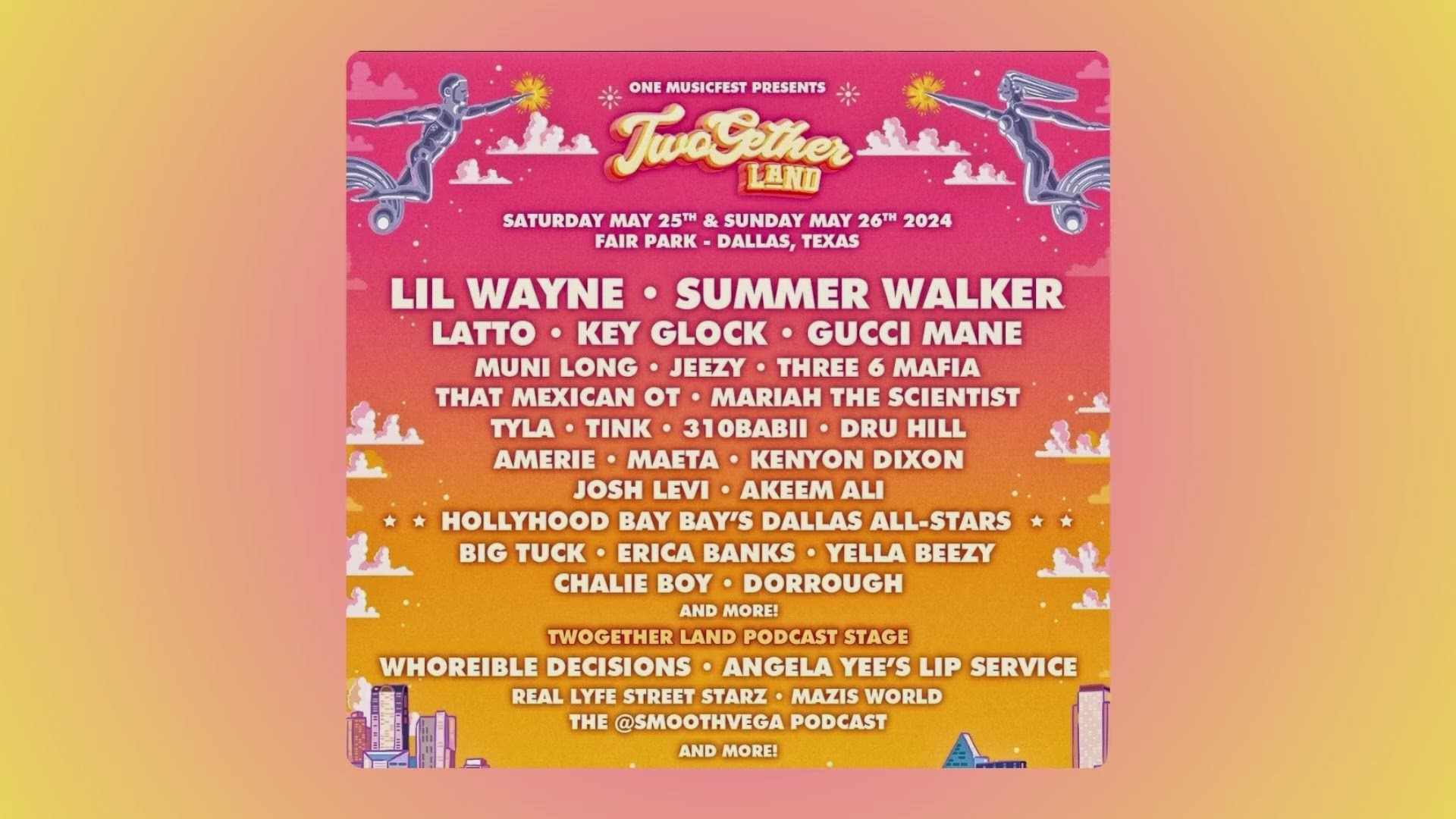 Unveiling the Twogether Land Festival Lineup: Your Guide to the ...