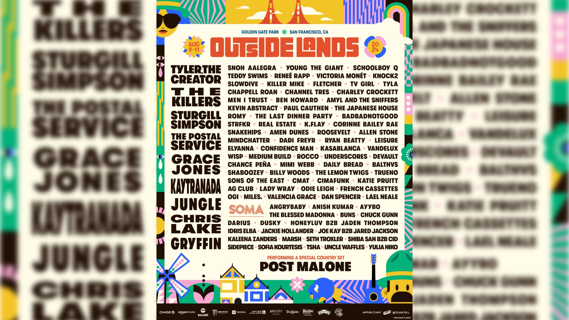 Unveiling the Epic Outside Lands Festival Lineup for Music Lovers ...