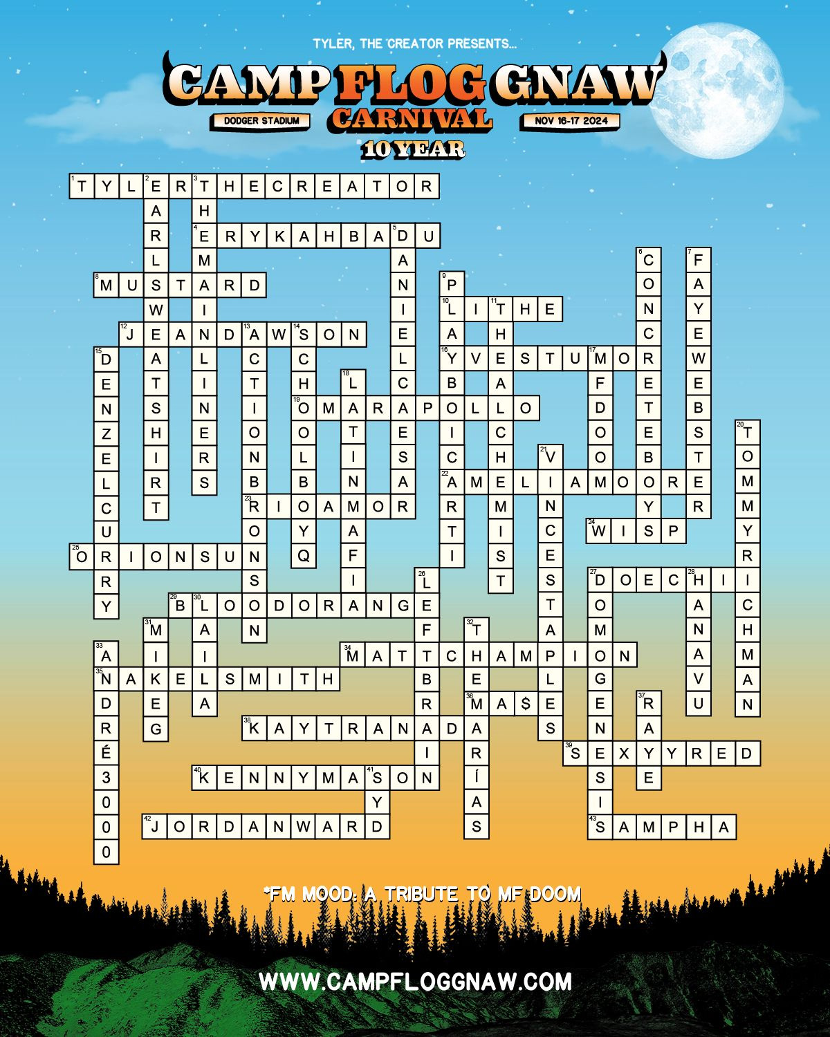 Unveiling the Participation Lineup for the 2026 Camp Flog Gnaw Carnival ...