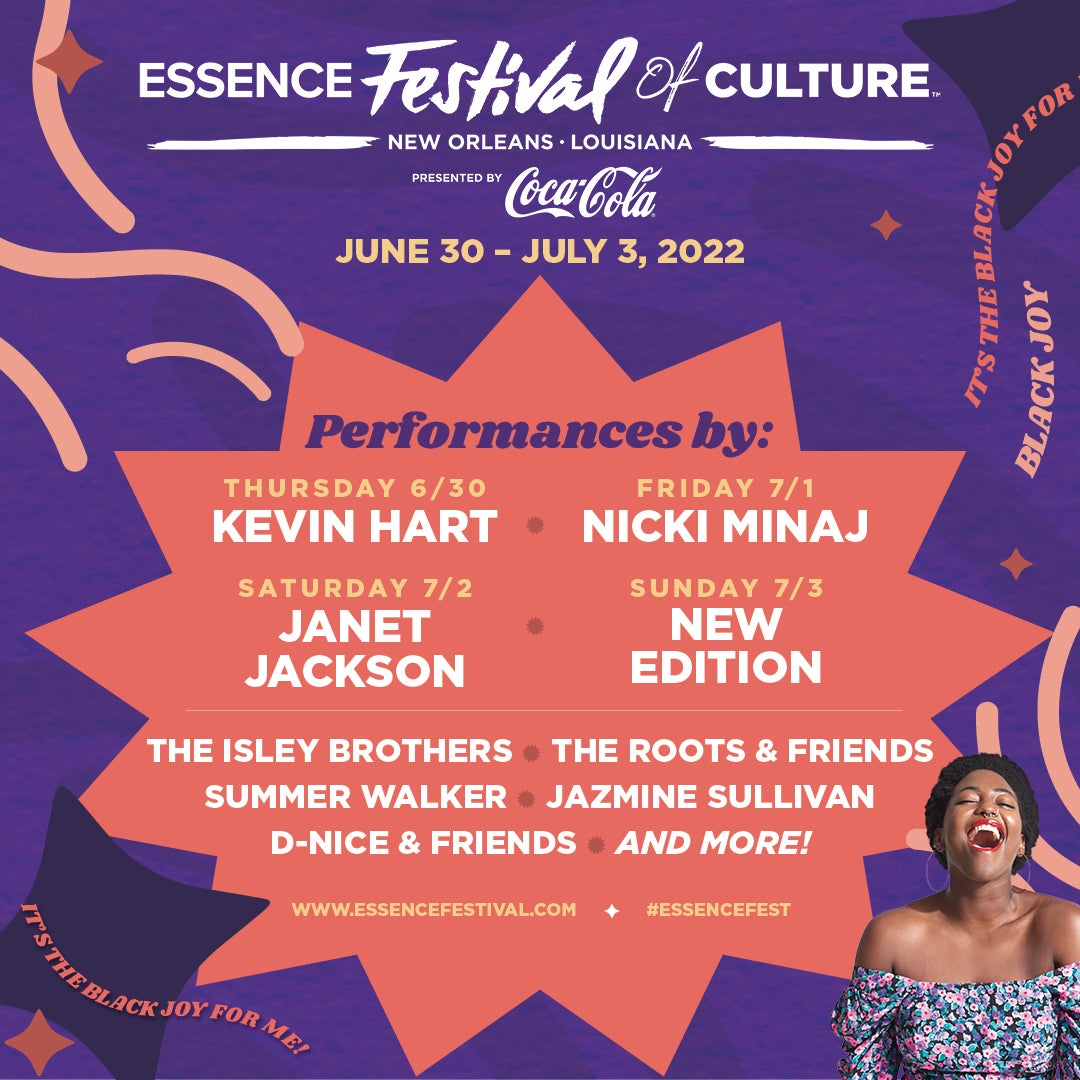 2026 Essence Festival Lineup Revealed: A Sneak Peek at the Unmissable ...