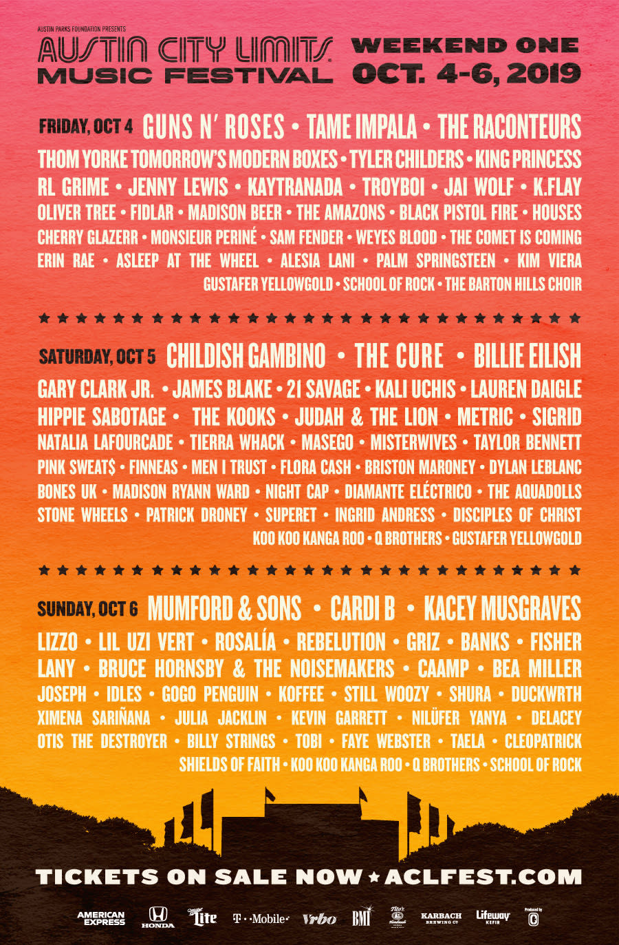 ACL Lineup 2026 Weekend 2: Your Must-See Guide to the Hottest Acts!