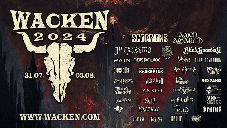 Unveiling the Participation Lineup for the 2026 Wacken Open Air Festival!