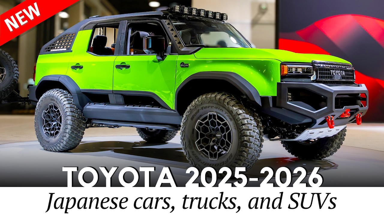 Unveiling the 2026 Toyota SUV Lineup: A Sneak Peek into the Future of Adventure