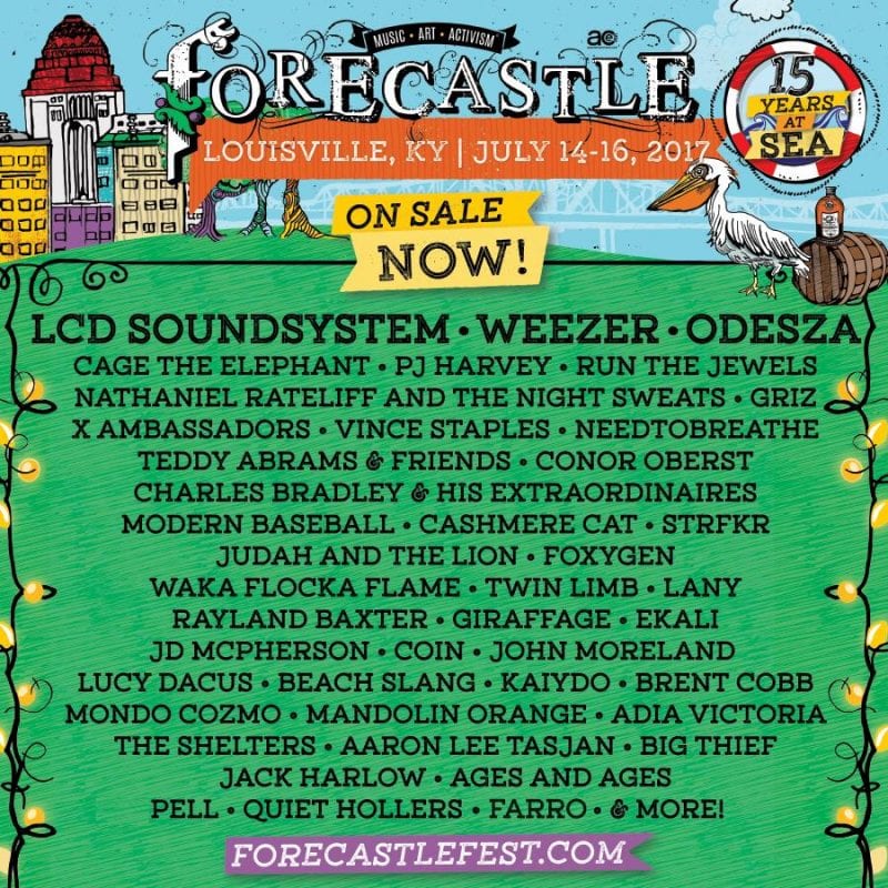 Unveiling the Forecastle Music Festival Lineup: Check Out the Eclectic ...