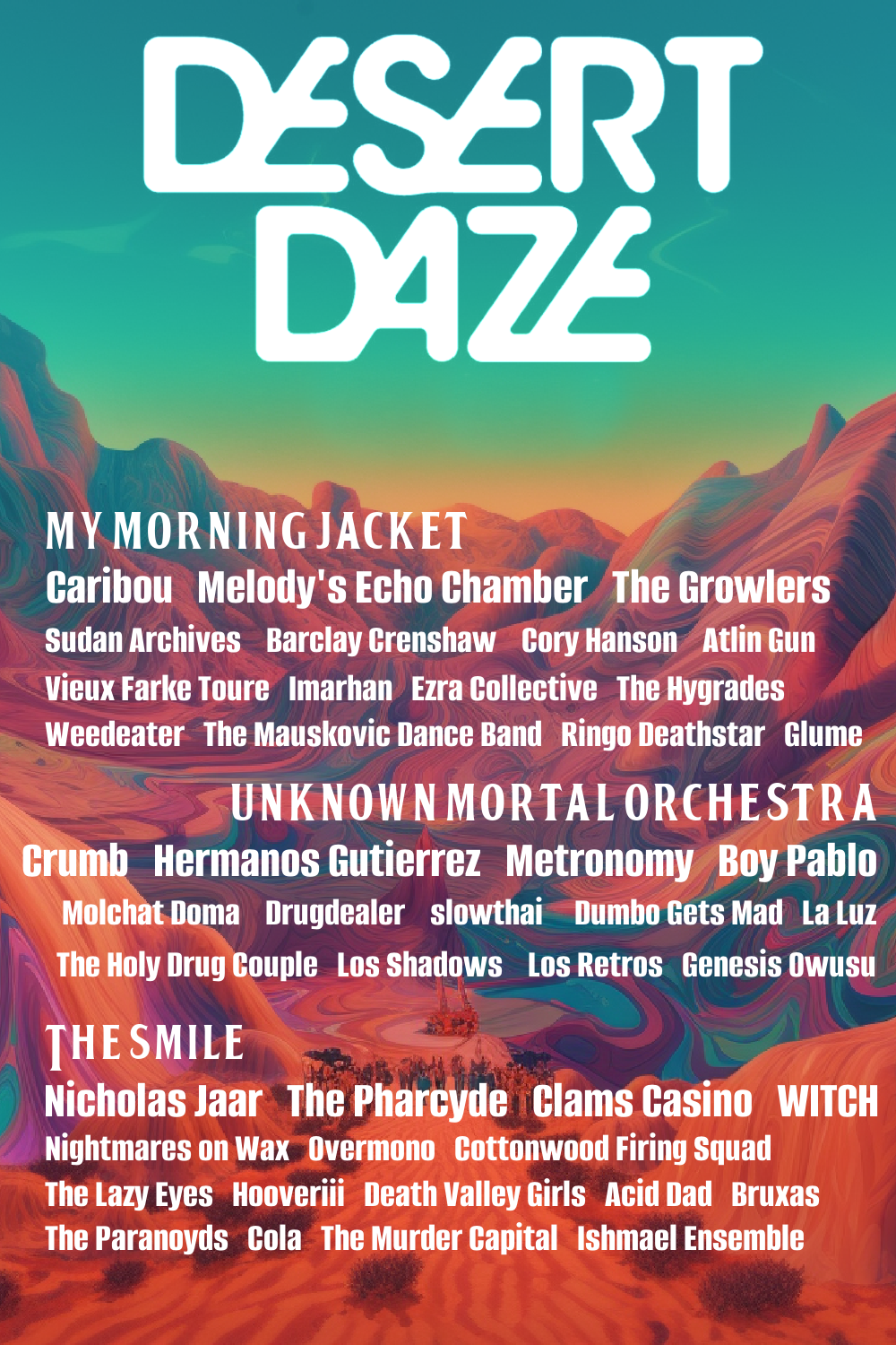 Unveiling the Desert Daze 2026 Lineup: Get Ready for an Unforgettable ...