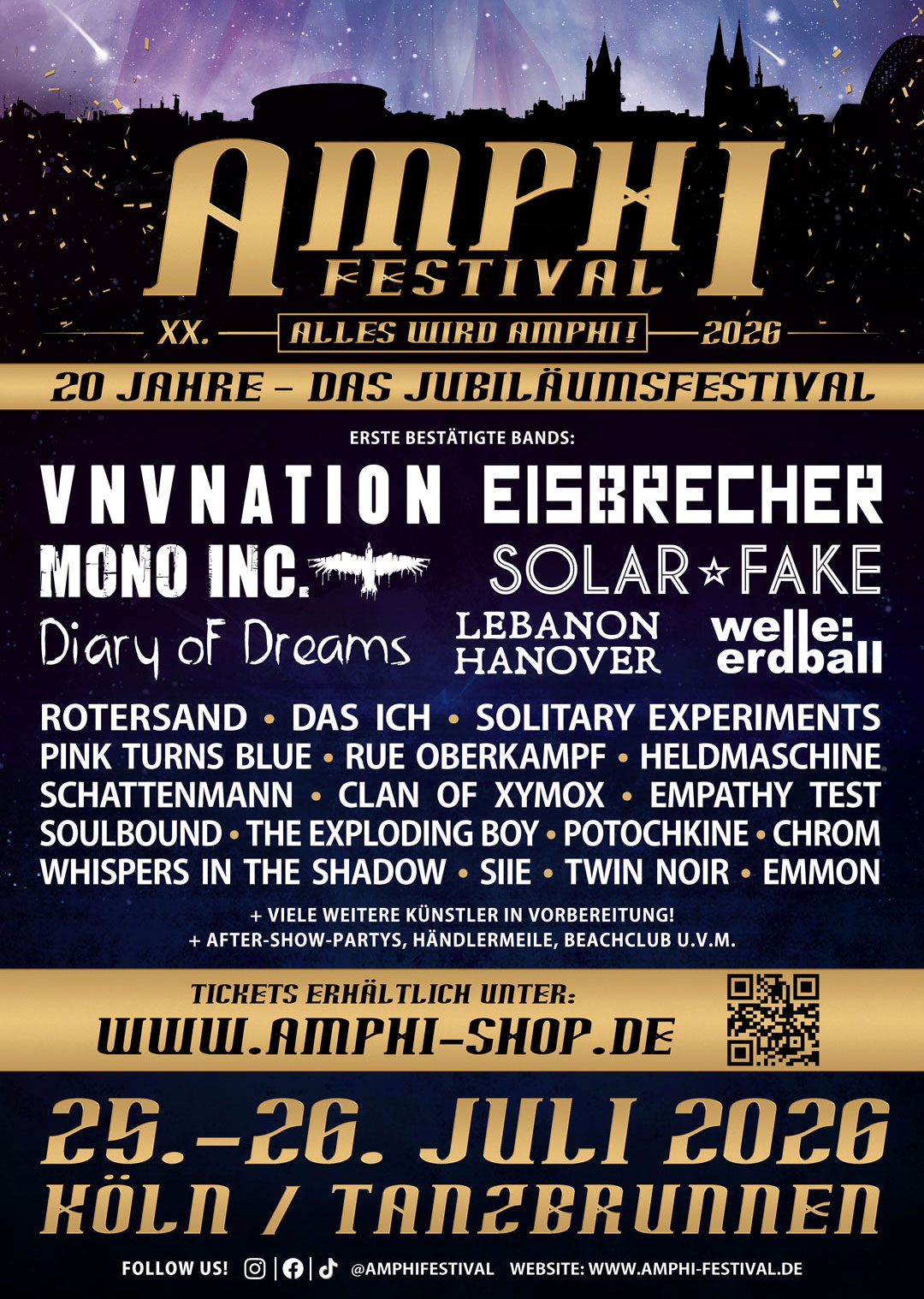 Unveiling the All-Star Amphi Festival 2026 Lineup: Get Ready for an ...