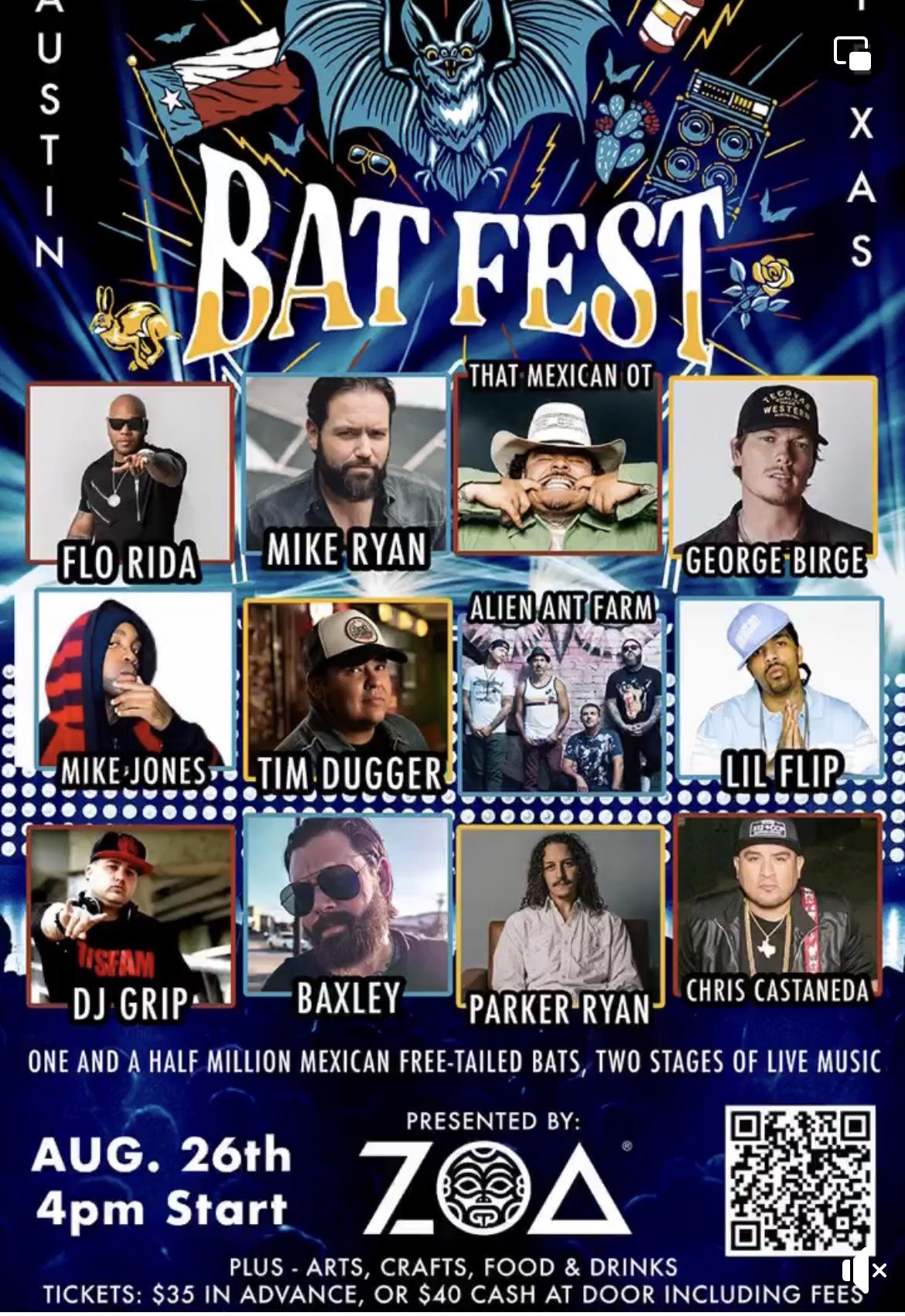 Unveiling the Epic Bat Fest 2026 Lineup: Get Ready for an Unforgettable ...