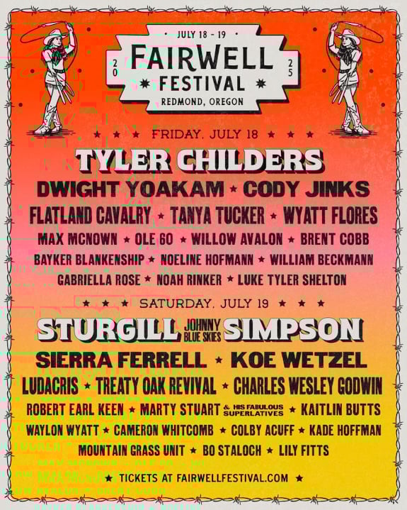 Farewell Festival Oregon Lineup Revealed: A Musical Extravaganza Not to ...