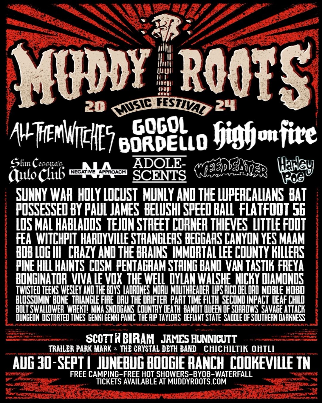 Unveiling the Muddy Roots Lineup 2026: Your Guide to the Ultimate Music ...