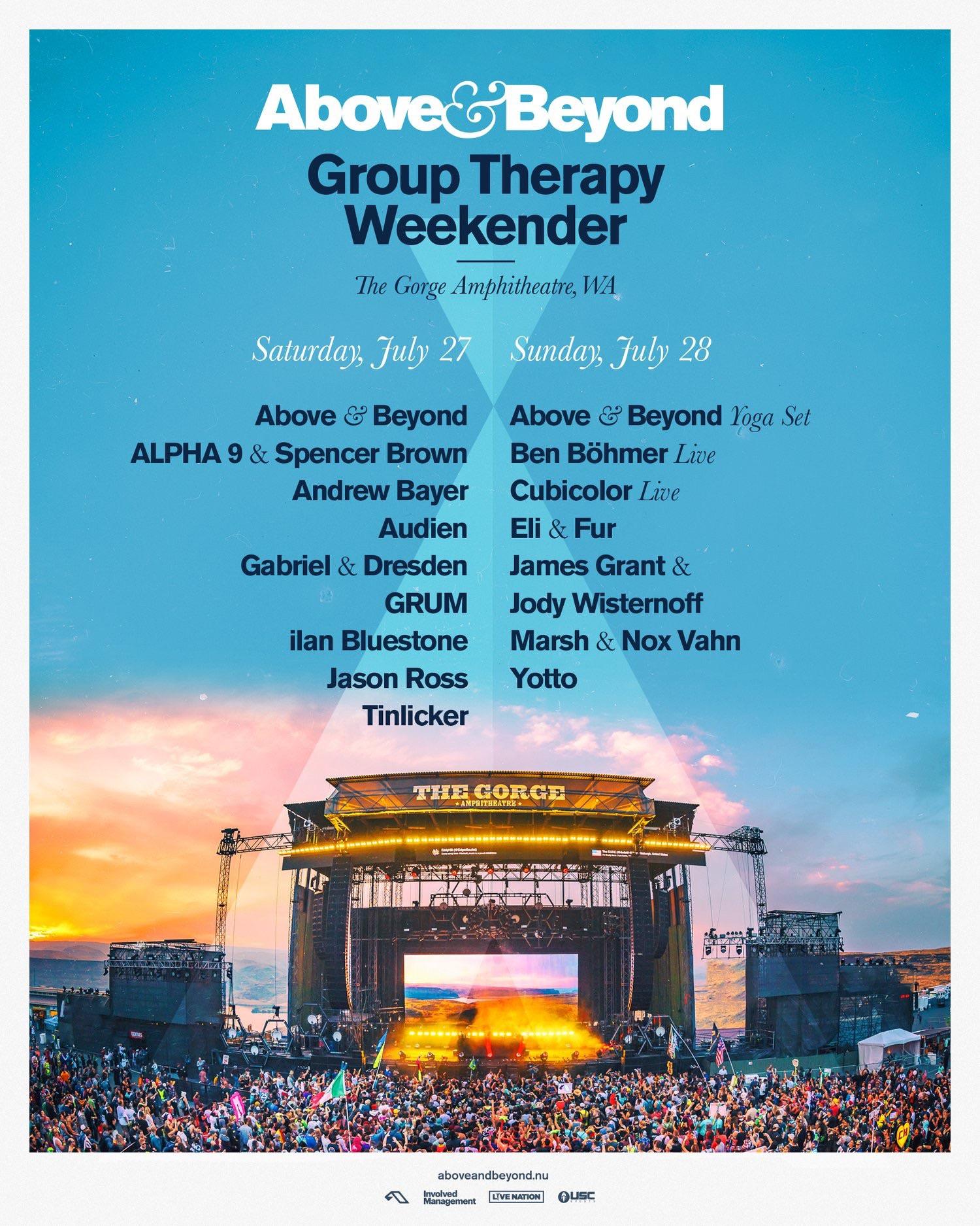 Unveiling the Group Therapy Weekender 2026 Lineup: A Must-See Event!