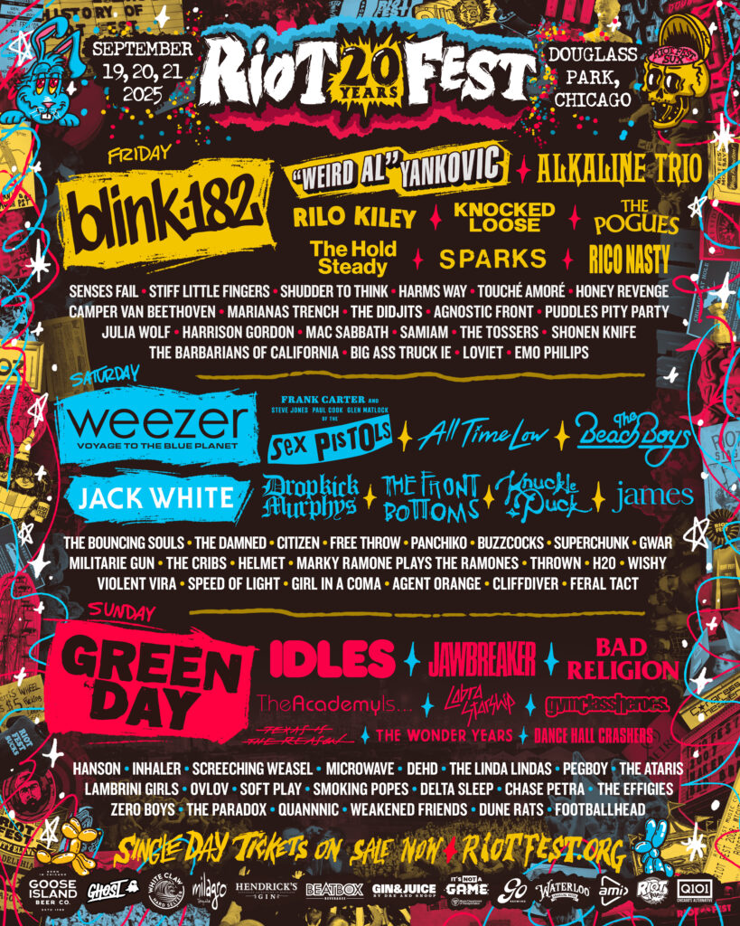 Exciting Reveals: Riot Fest 2026 Sunday Lineup Unveiled!