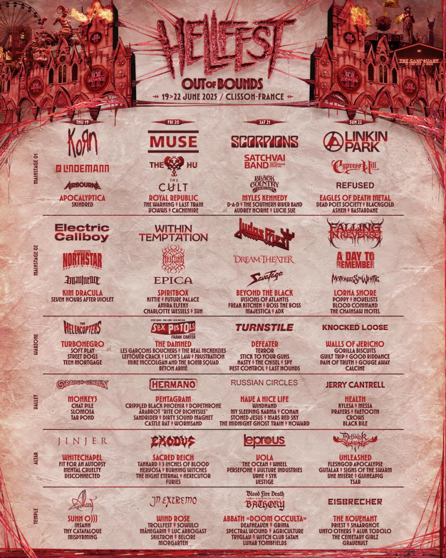 Unveiling the Epic 2026 Hellfest Lineup: Get Ready to Rock!
