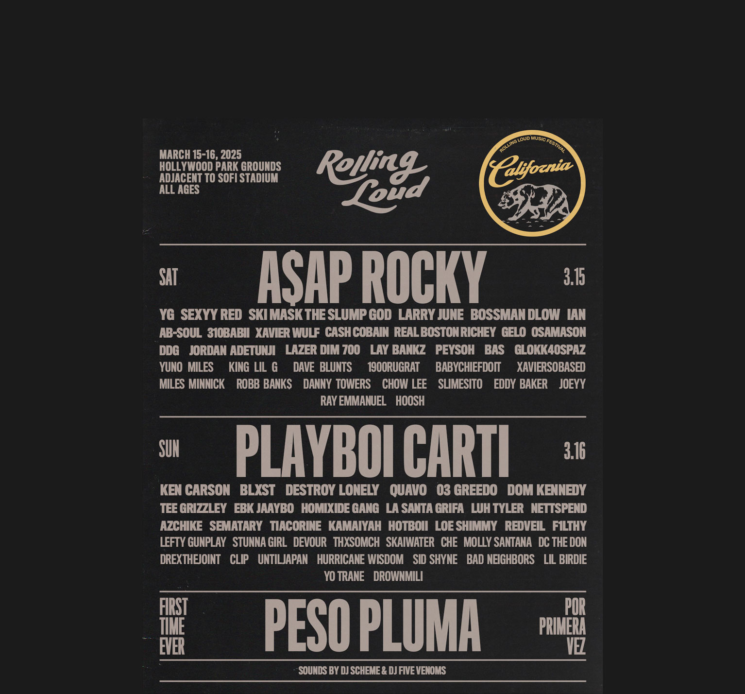 2026 Rolling Loud California Lineup: All You Need to Know About the ...