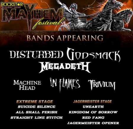Breaking Down the 2011 Rockstar Mayhem Festival Lineup: A Definitive Guide