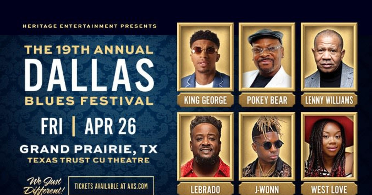Unveiling the Dallas Blues Festival 2026 Lineup: Get Ready for an ...