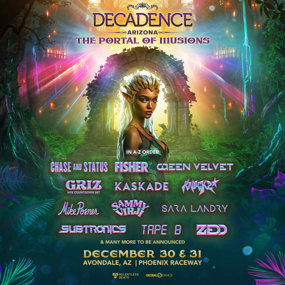 Decadence 2026 Lineup in Arizona: Unveiling the Ultimate Music Experience!