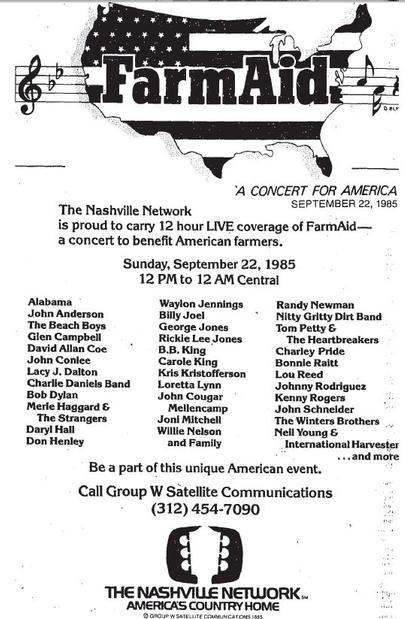 Unveiling the First Farm Aid Concert 1985 Lineup: A Musical Legacy