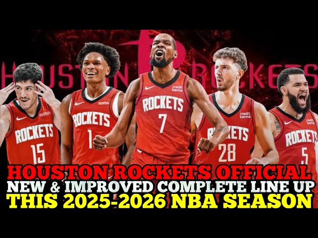 Unveiling the Houston Rockets Lineup for 2026: A Glimpse into the Future