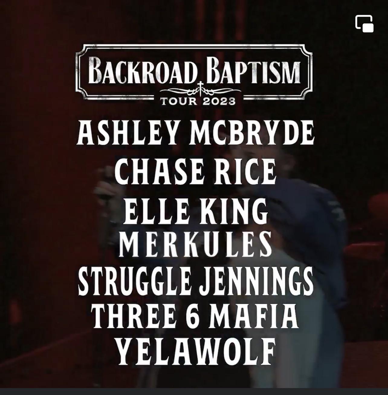 Unveiling the Jelly Roll Backroad Baptism Tour 2026 Lineup: What to Expect!