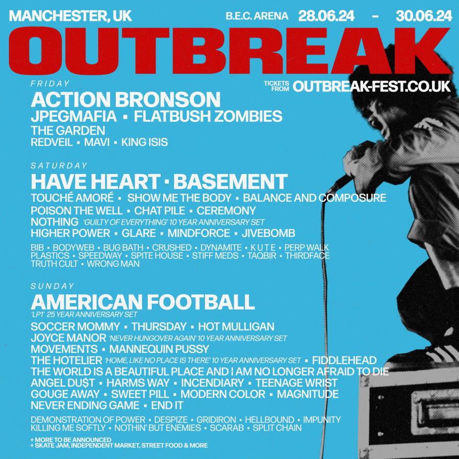 Sneak Peek: Outbreak Fest 2026 Lineup Revealed!