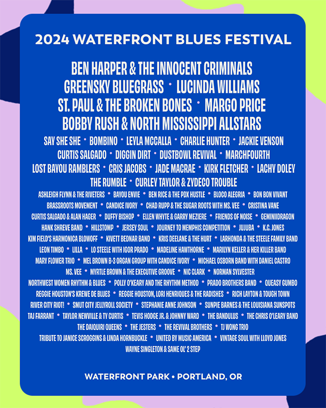 Unveiling the Stellar Portland Blues Festival Lineup for Music Lovers!