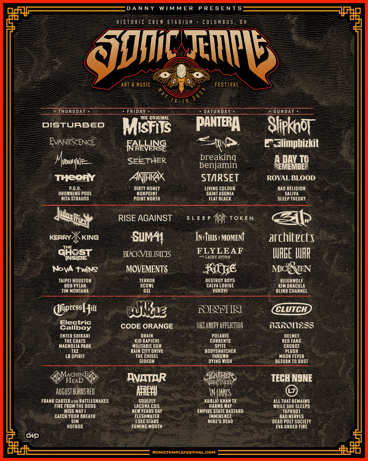 Sonic Temple Festival 2026 Lineup Unveiled: Prepare for an Epic Musical Extravaganza!