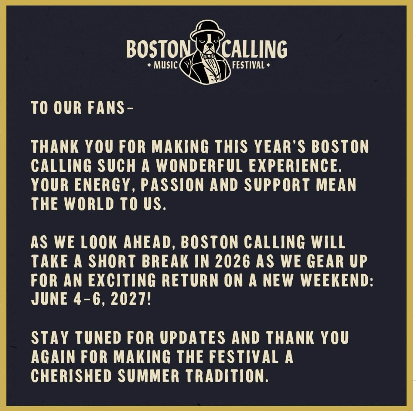 2026 Boston Calling Lineup: What You Need to Know About the Upcoming ...