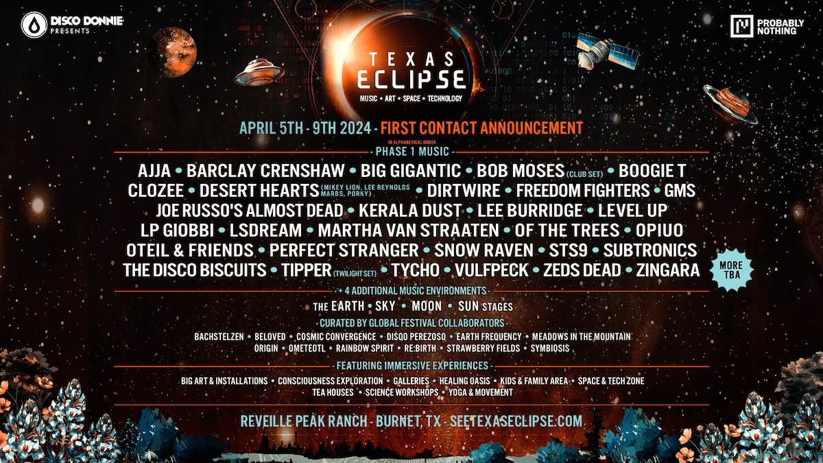 Eclipse Music Festival Lineup