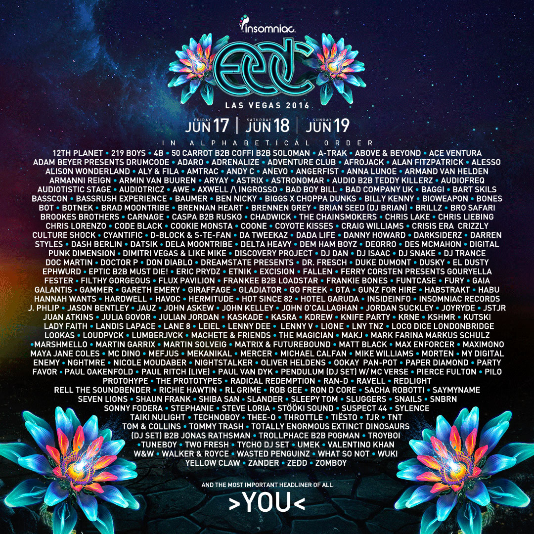 Edc 2026 Las Vegas Lineup