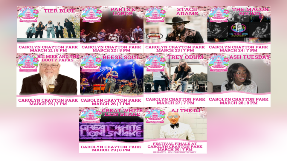 Unveiling the Cherry Blossom Festival Lineup: A Must-See Showcase of Talent