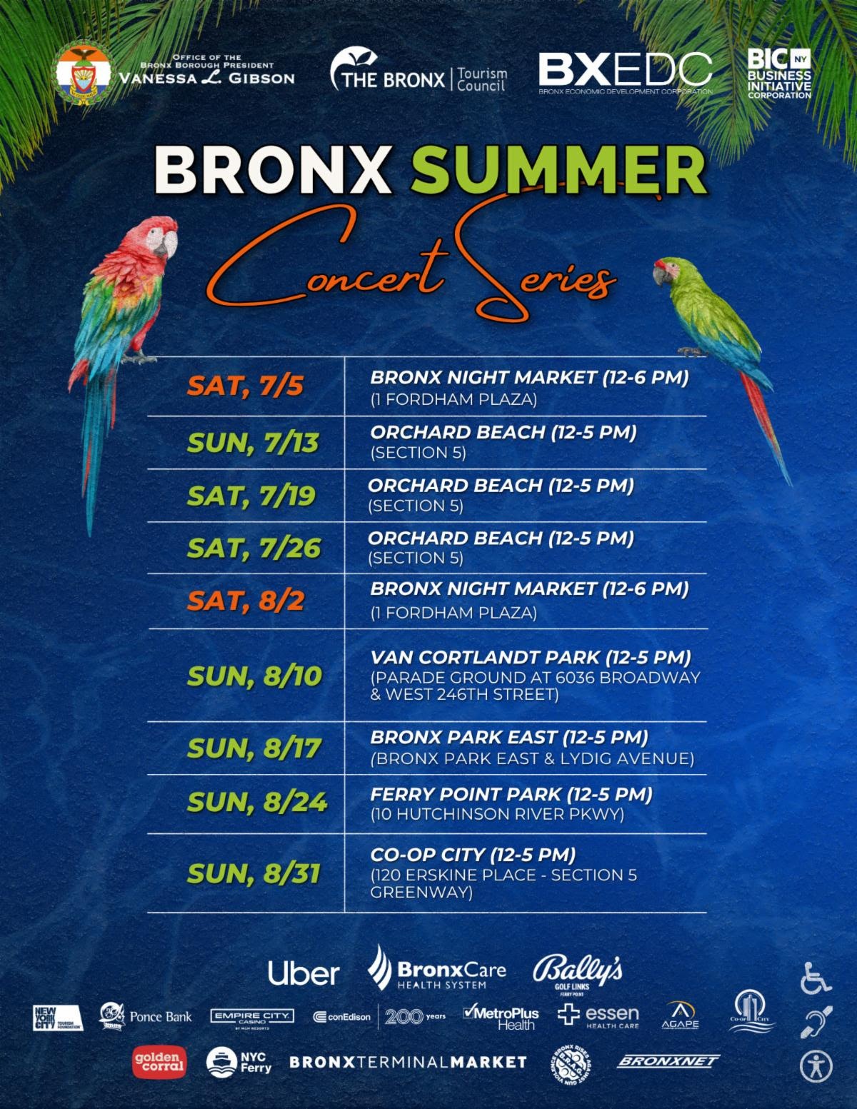 Get Ready for the Bronx Summer Concert Series 2026 Lineup: Unveiling ...
