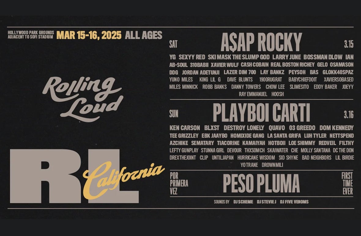 Unveiling the California Rolling Loud 2026 Lineup: See Who's Taking the Stage!