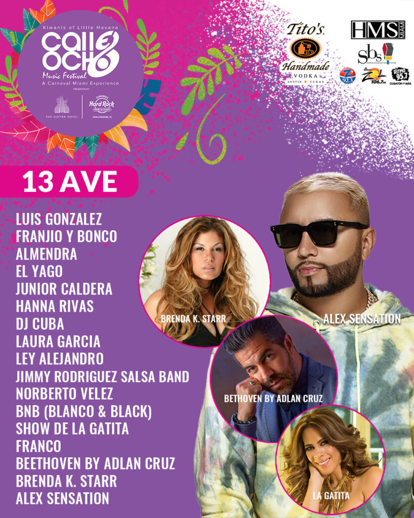 Exciting Sneak Peek: Calle 8 Festival 2026 Lineup Revealed!