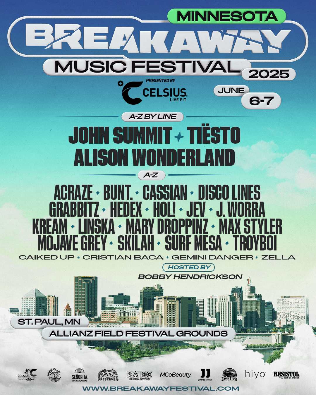 Unveiling the Breakaway Festival MN Lineup: Your Must-See Artists Revealed!