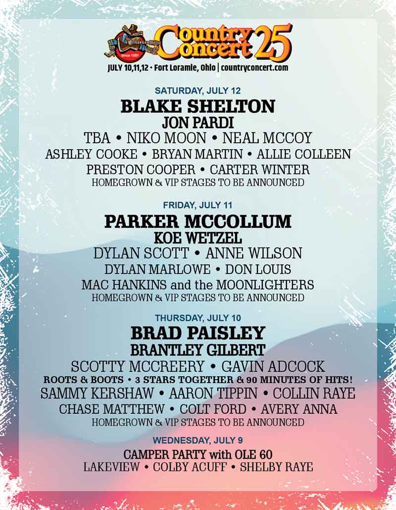 Rocking Out at the Country Concert Ohio 2026 Lineup: A Must-See Music ...