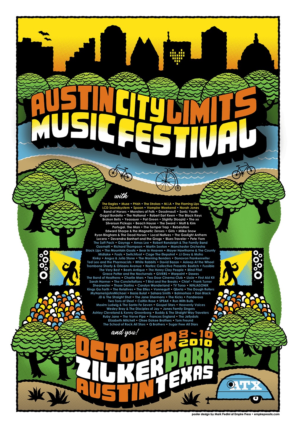 Unveiling the ACL Festival 2010 Lineup: A Blast from the Past!