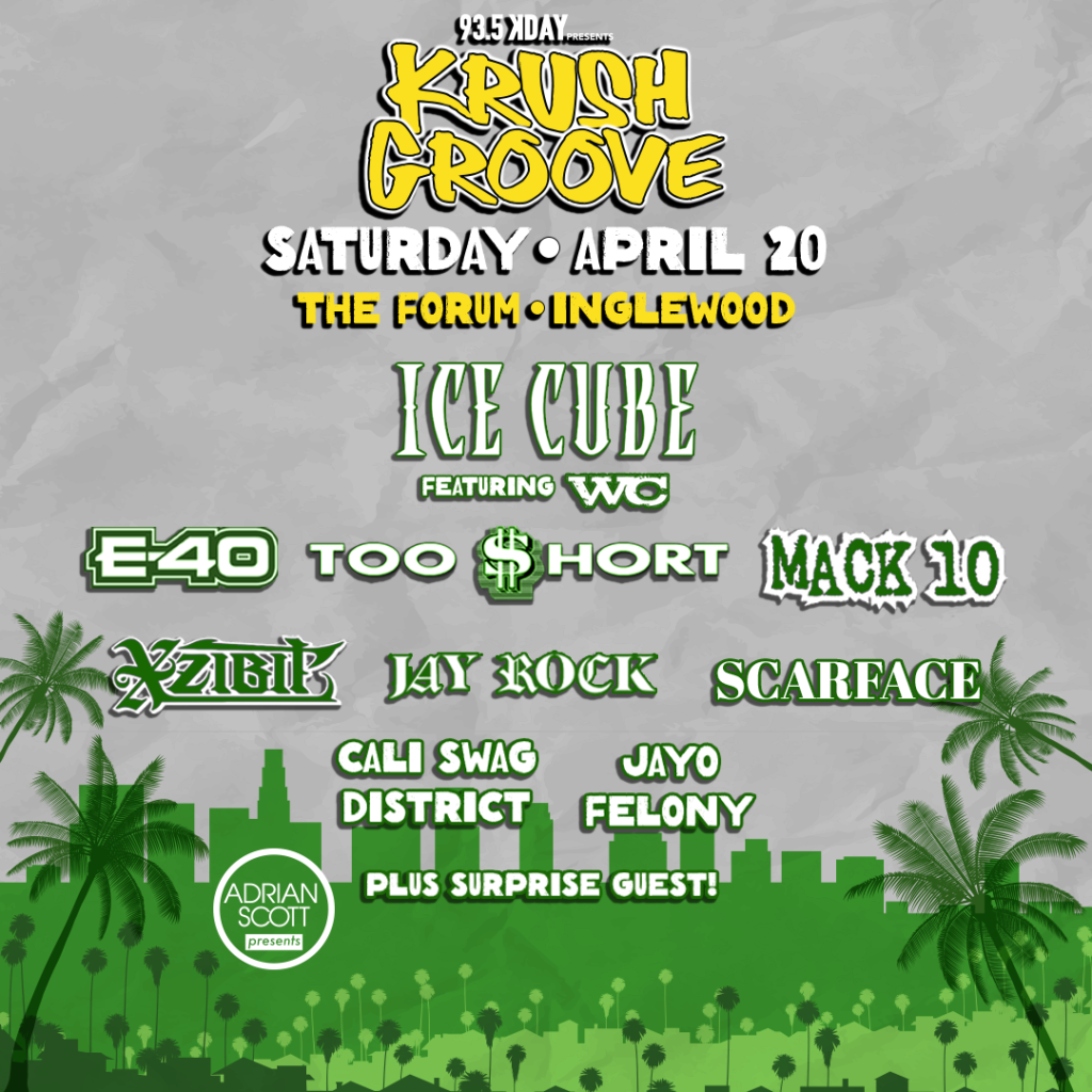 Krush Groove Concert Lineup