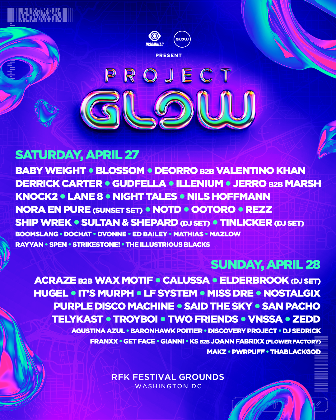 Glow Festival Dc Lineup