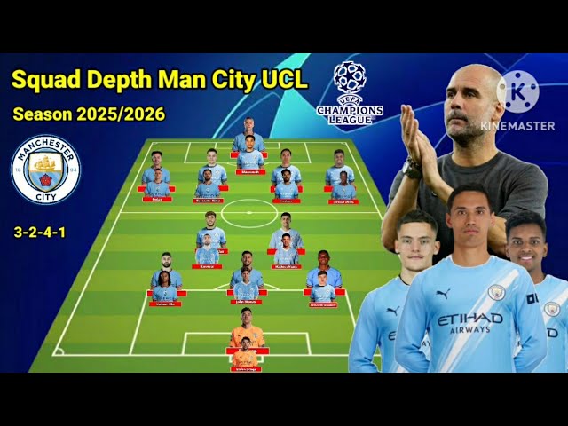 Man City Champions League Final Lineup 2026
