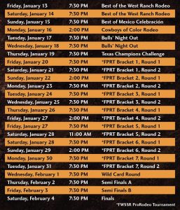 Fort Worth Rodeo Concert Lineup