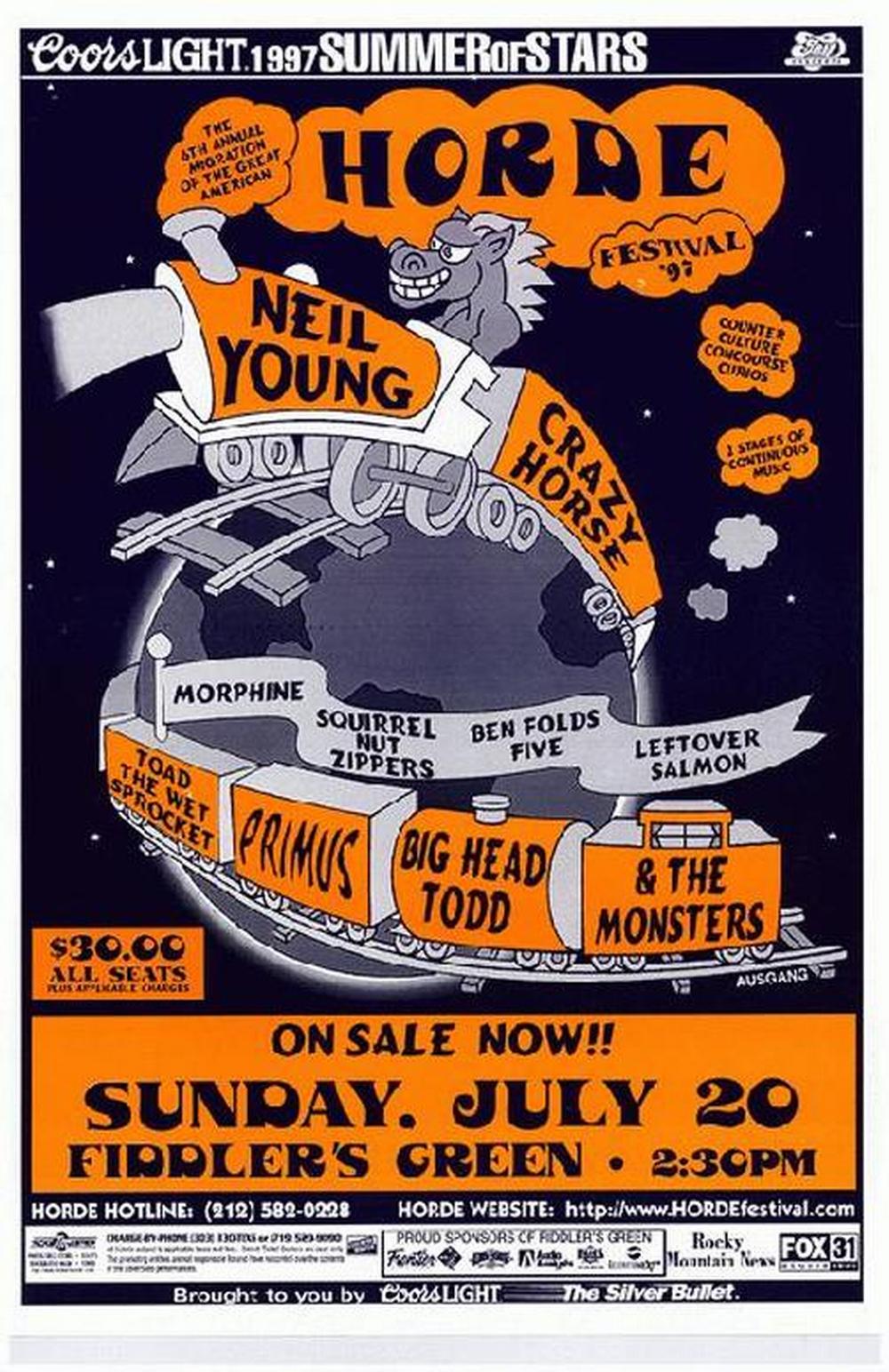 Furthur Festival 1997 Lineup